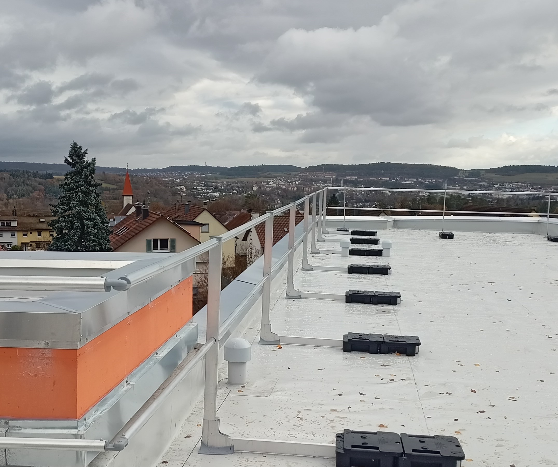 GARDCO Auflastgehaltene Dachgeländer